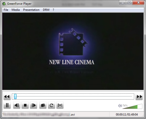 Password protect video and media files with GreenForce-Player